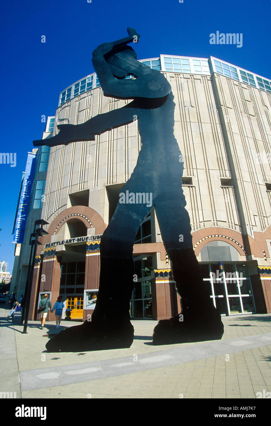 Seattle art museum sign hi-res stock photography and images - Alamy