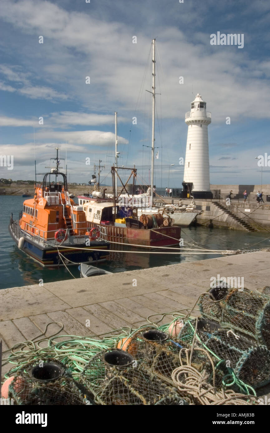 Lighthouse donaghadee co down northern hi-res stock photography and ...