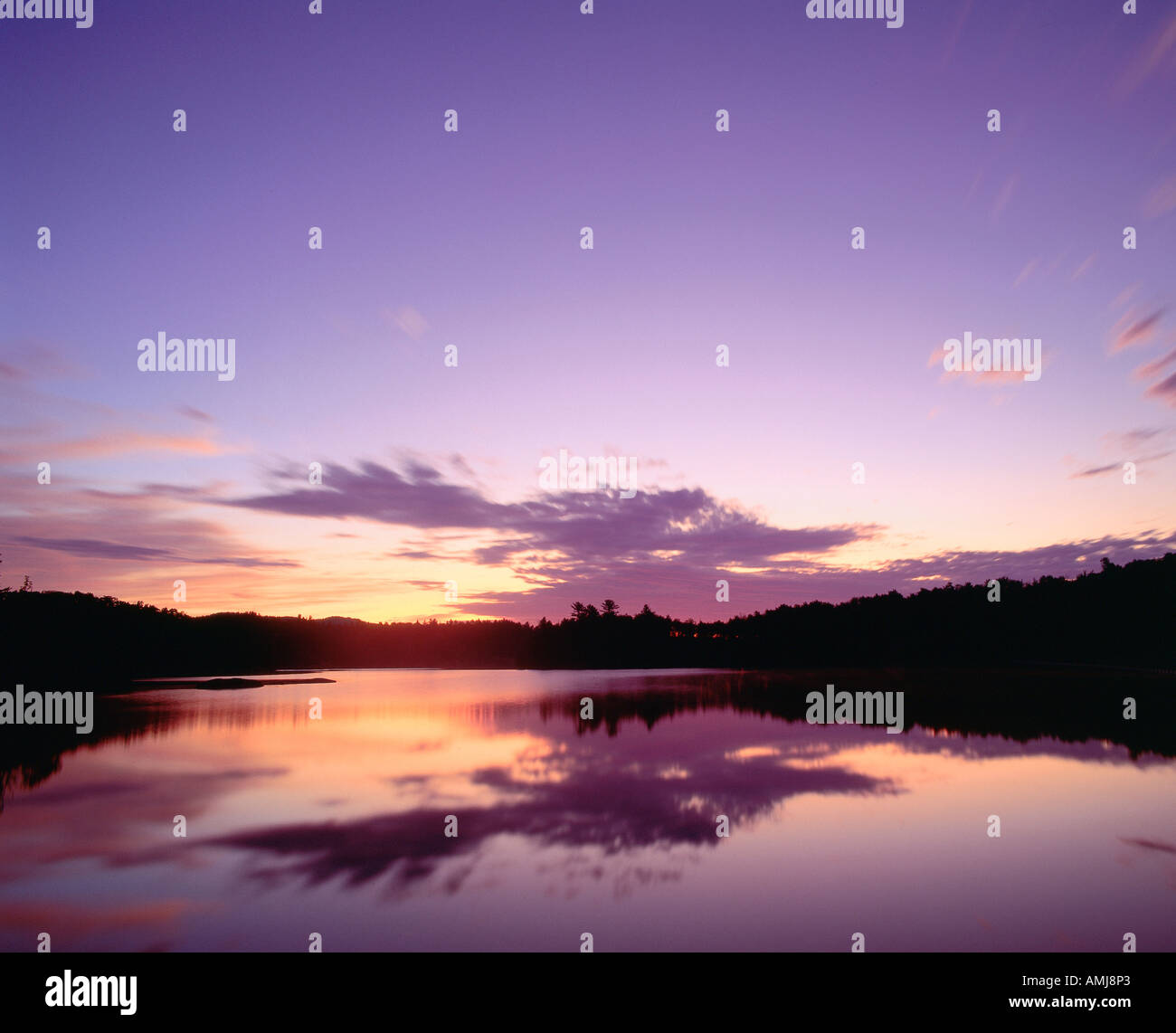 George Lake, Killarney Provincial Park, Ontario, Canada Stock Photo - Alamy