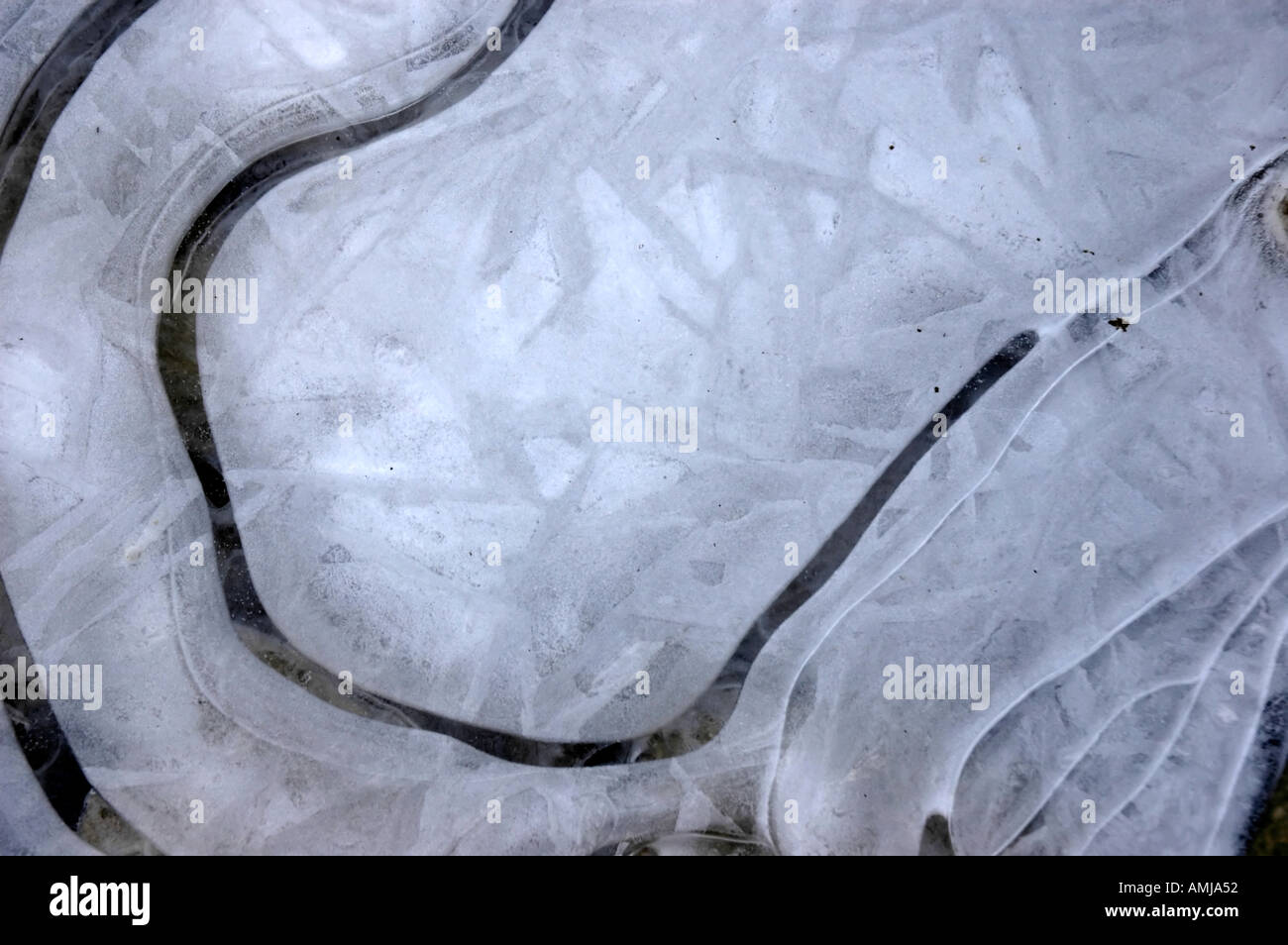 Ice design in nature Stock Photo - Alamy