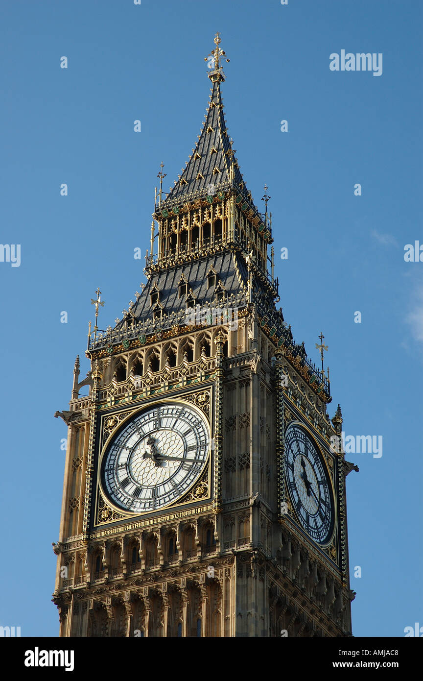 Big Ben Houses of Parliament London England UK Great Britain Stock ...