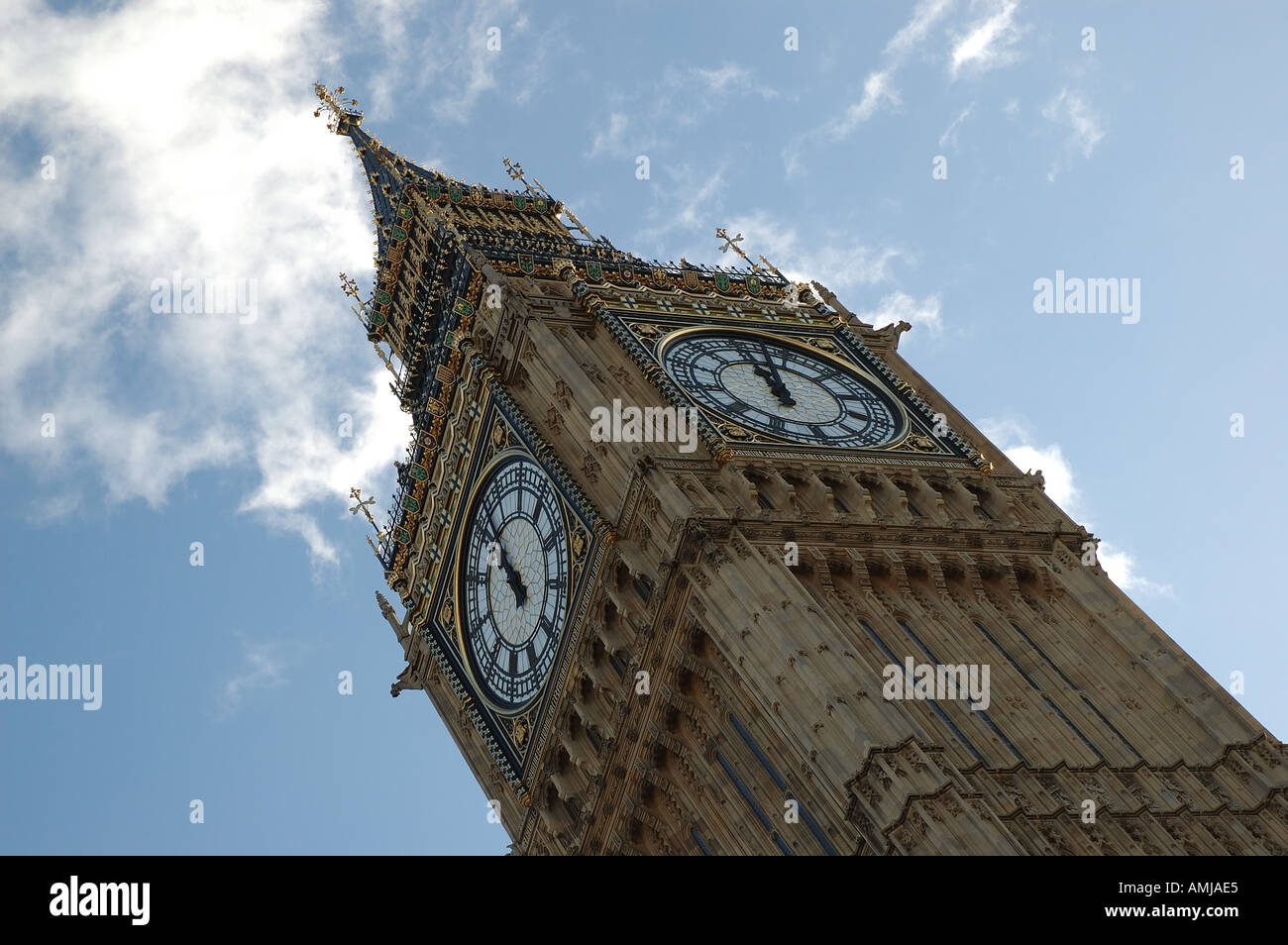 Big Ben Houses of Parliament London England UK Great Britain Stock ...