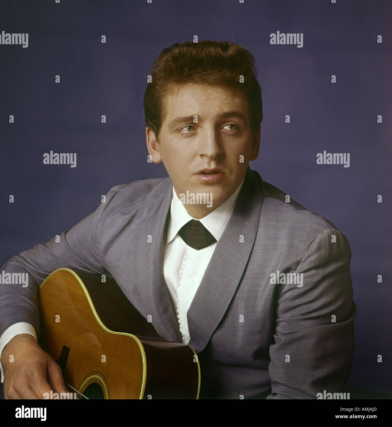 Bob Luman in publicity portrait 1959 61 Stock Photo - Alamy