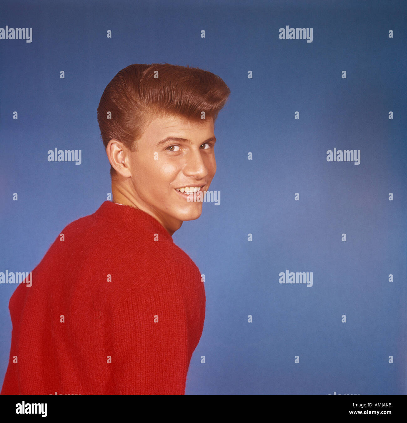 Bobby Rydell in publicity portrait 1959 61 Stock Photo - Alamy