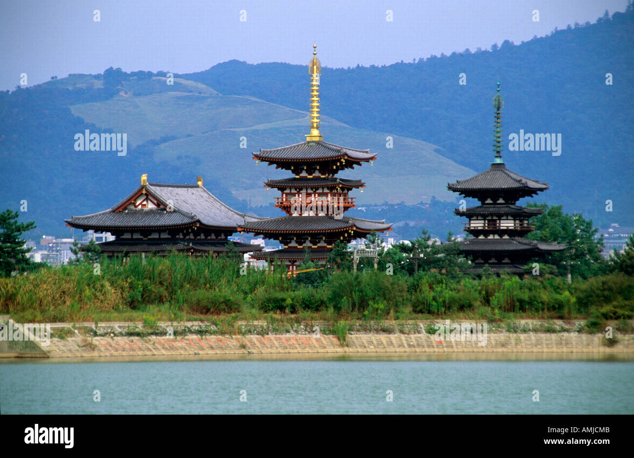 Japan, Kansai, Nara, Yakushi-ji Stock Photo - Alamy
