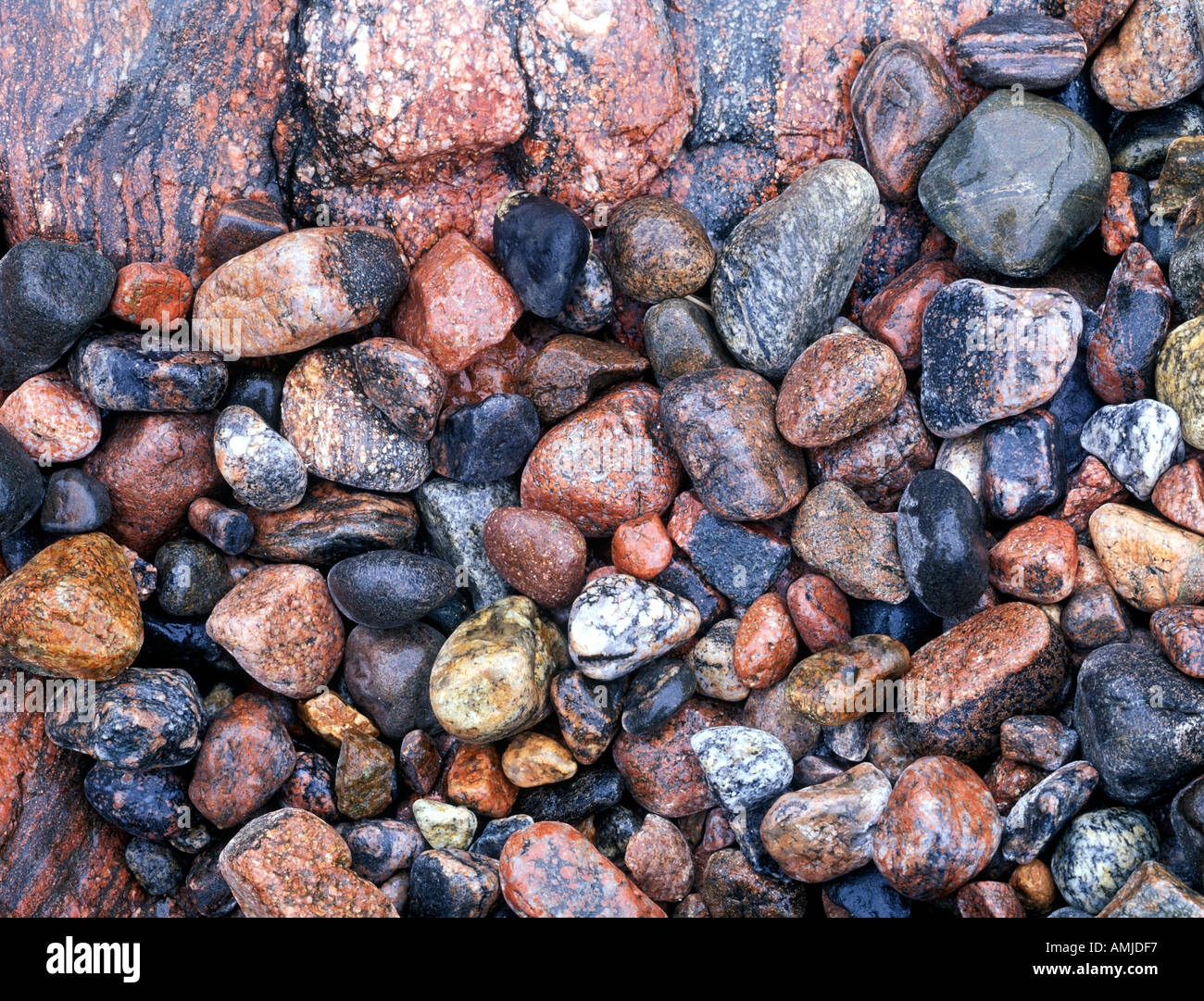Coloured rock and small stones hi-res stock photography and images - Alamy
