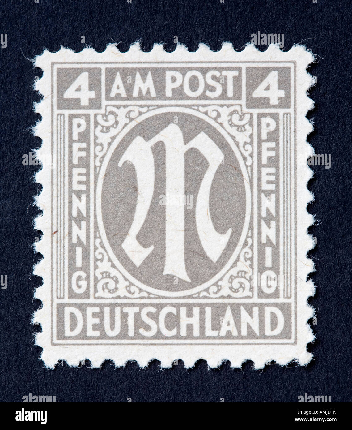 German postage stamp Stock Photo - Alamy