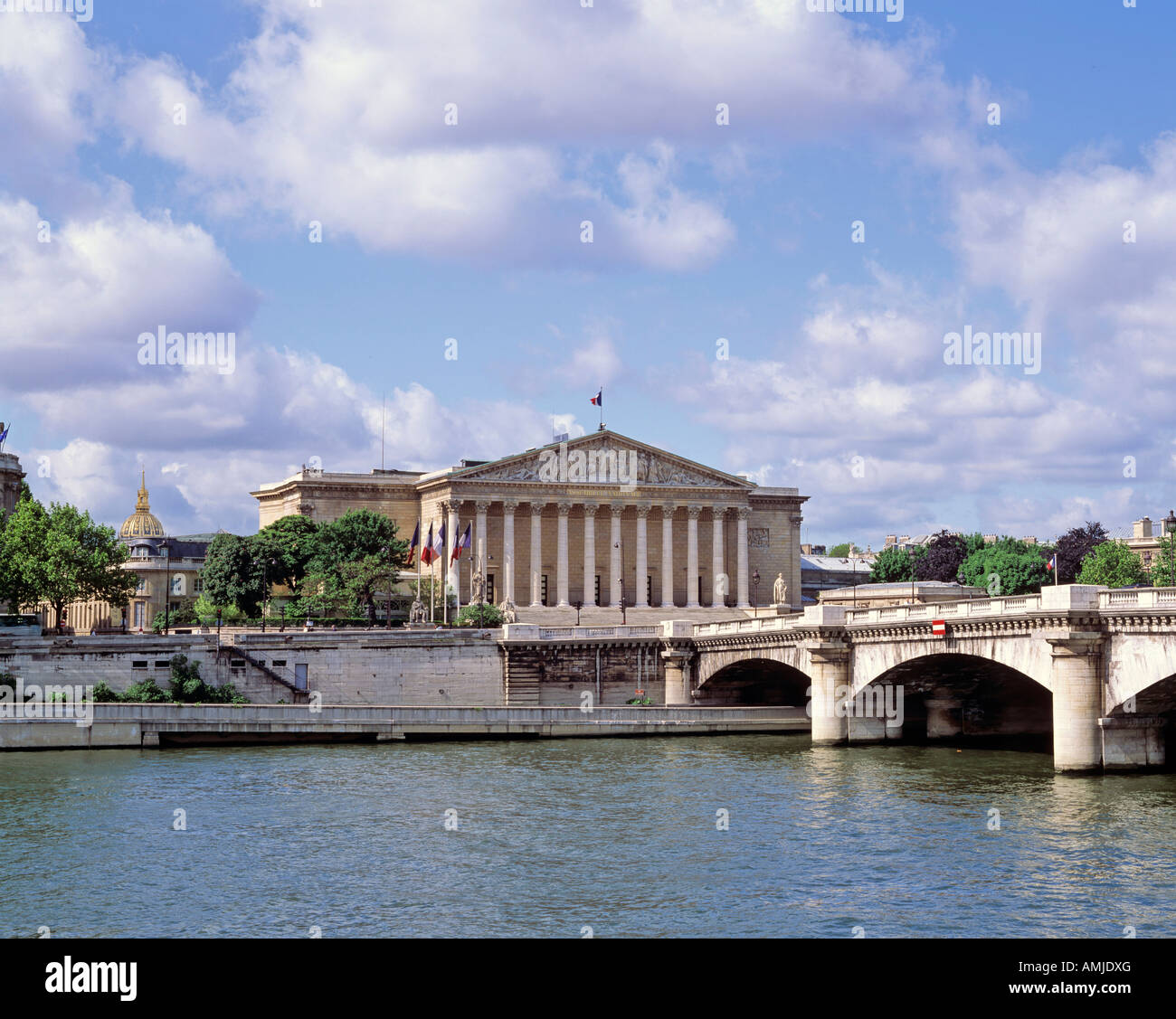France Paris Parliament Stock Photo - Alamy