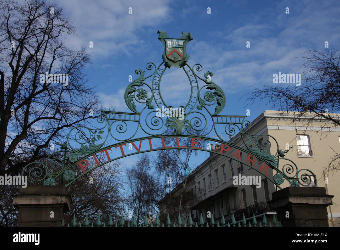Entrance to Pittville Park, Cheltenham, England Stock Photo - Alamy
