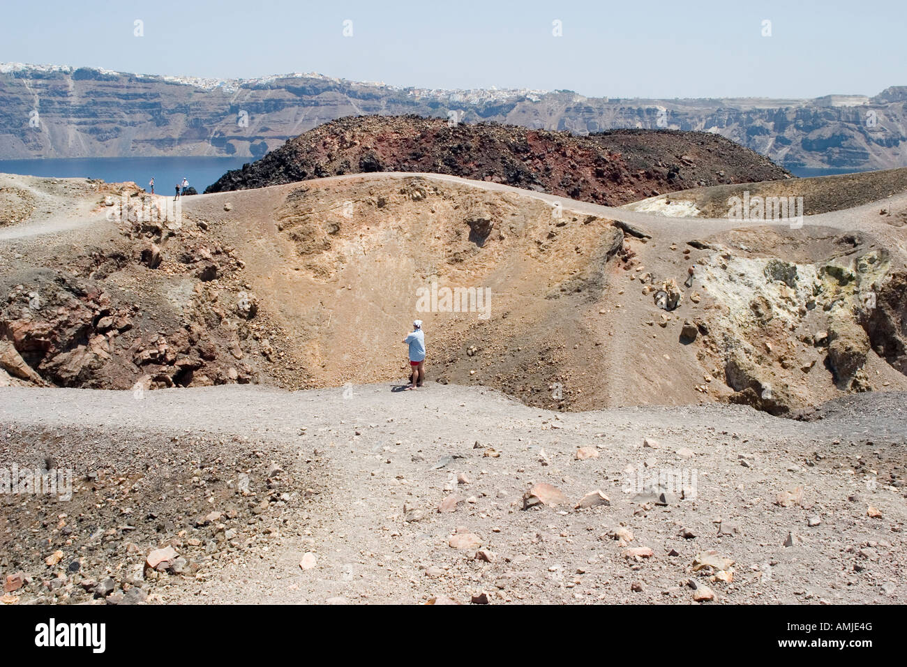 Volcán santorini hi-res stock photography and images - Alamy