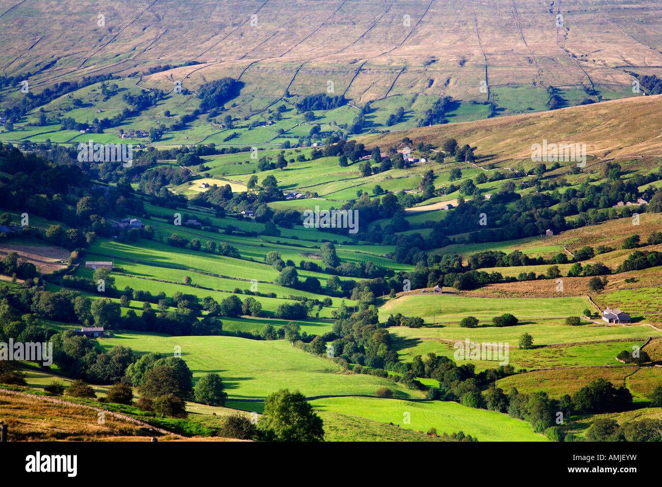 Deepdale Yorkshire Dales England Stock Photo - Alamy