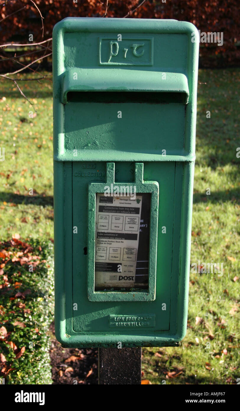 Irish Post Box Adare Ireland Stock Photo - Alamy