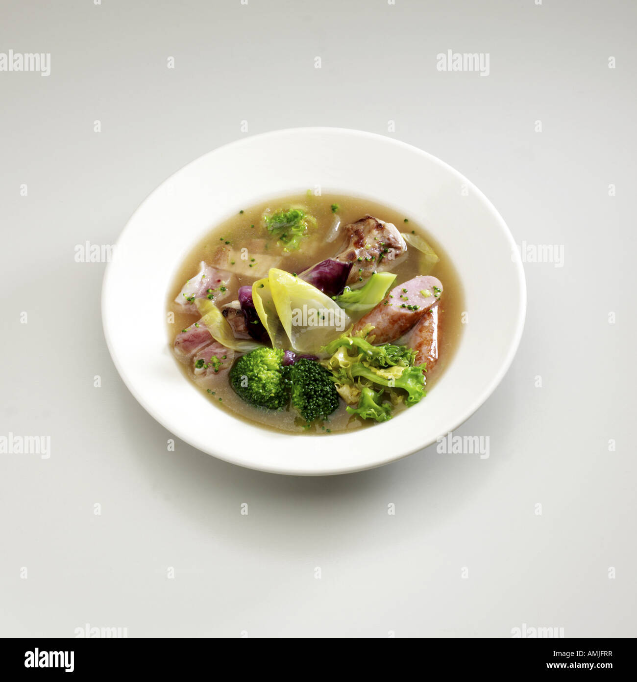 Minestra italian cuisine Stock Photo - Alamy