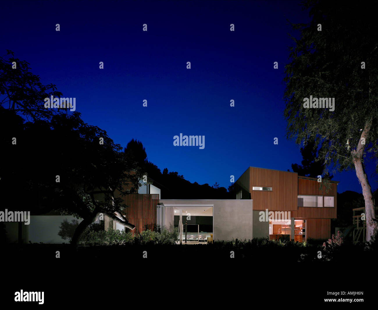 Kaplan Wright House, Los Angeles Architect: Susan Minter Stock Photo ...