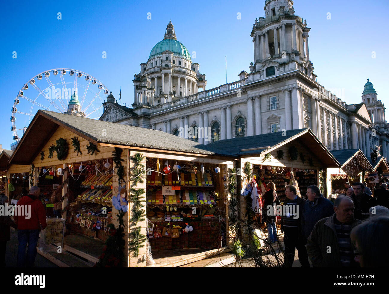 Belfast christmas market hi-res stock photography and images - Alamy