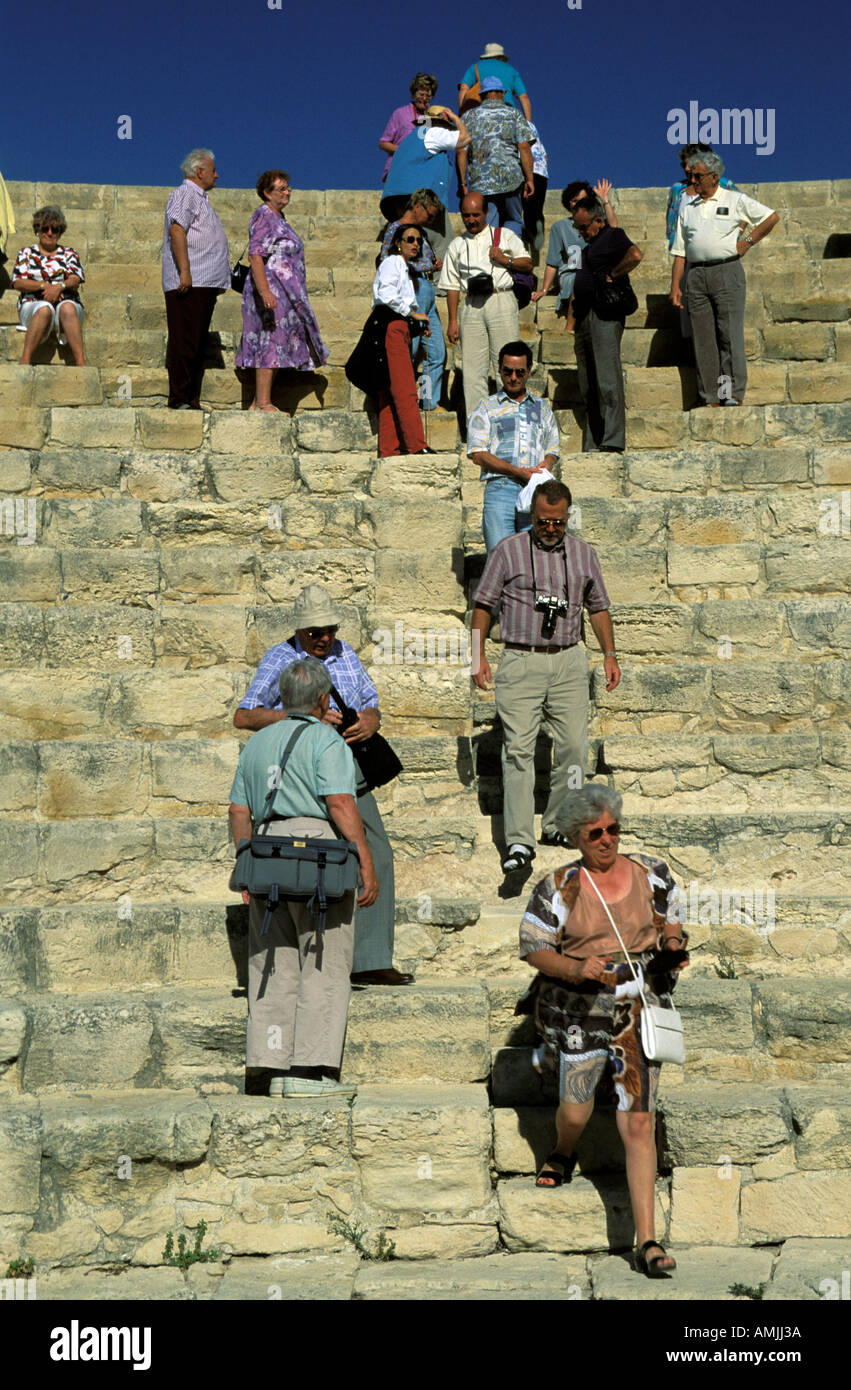 Roman archeological site of Kourion Curium Stock Photo - Alamy