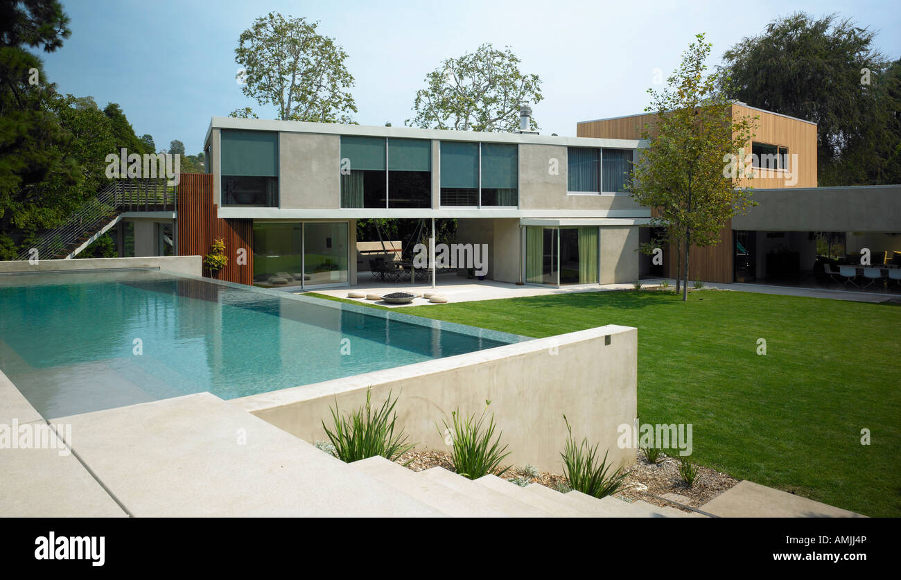 Kaplan Wright House, Los Angeles Architect: Susan Minter Stock Photo ...