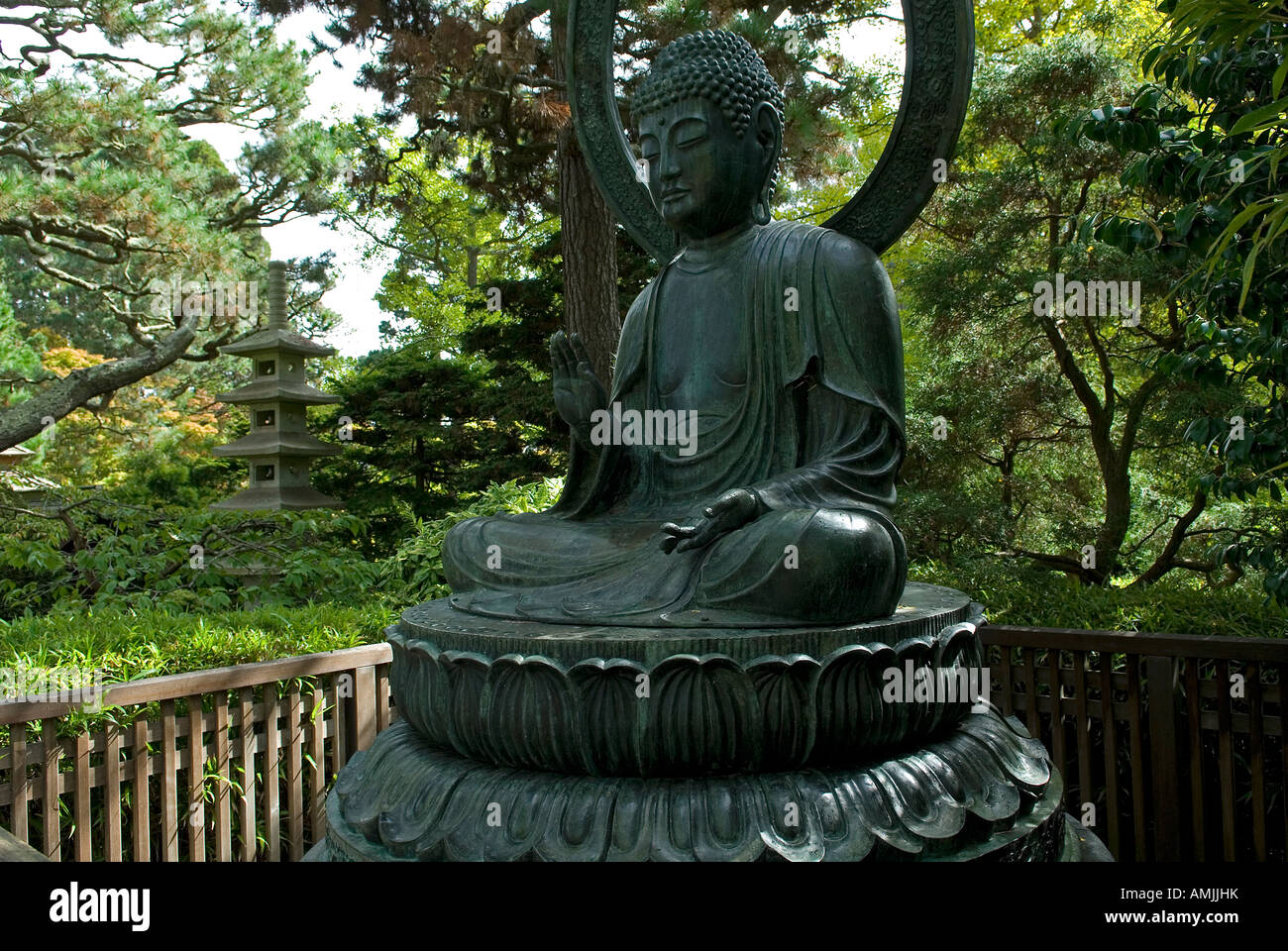 A large bronze Buddha, cast at Tajima, Japan in 1790, was presented to ...