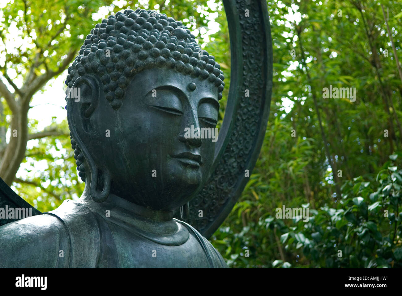 A large bronze Buddha, cast at Tajima, Japan in 1790, was presented to ...