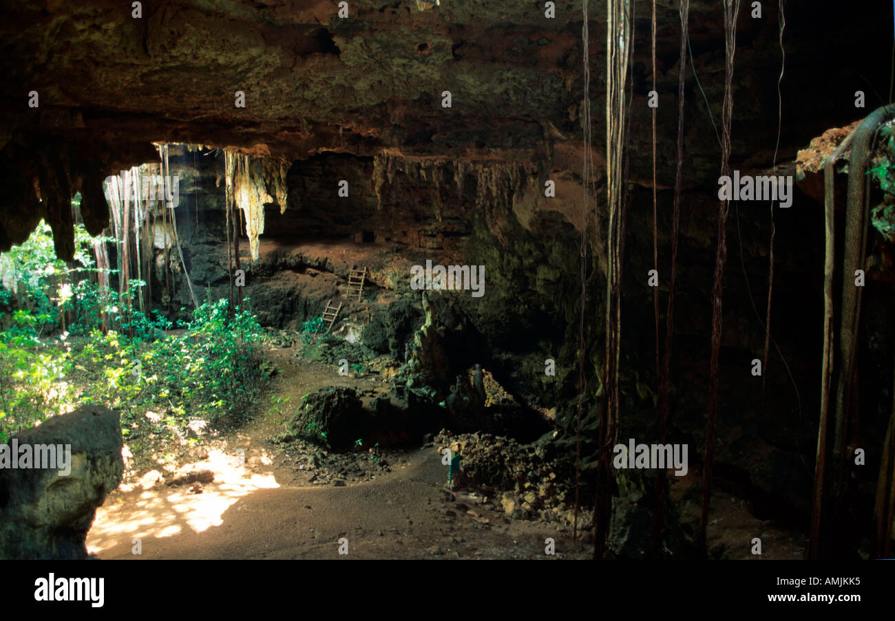 Mexiko, Yucatan, Höhlen von Lotun Stock Photo - Alamy