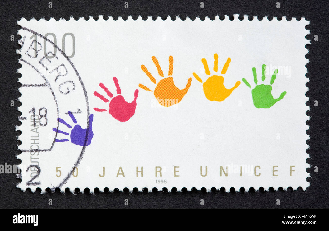 German postage stamp Stock Photo - Alamy