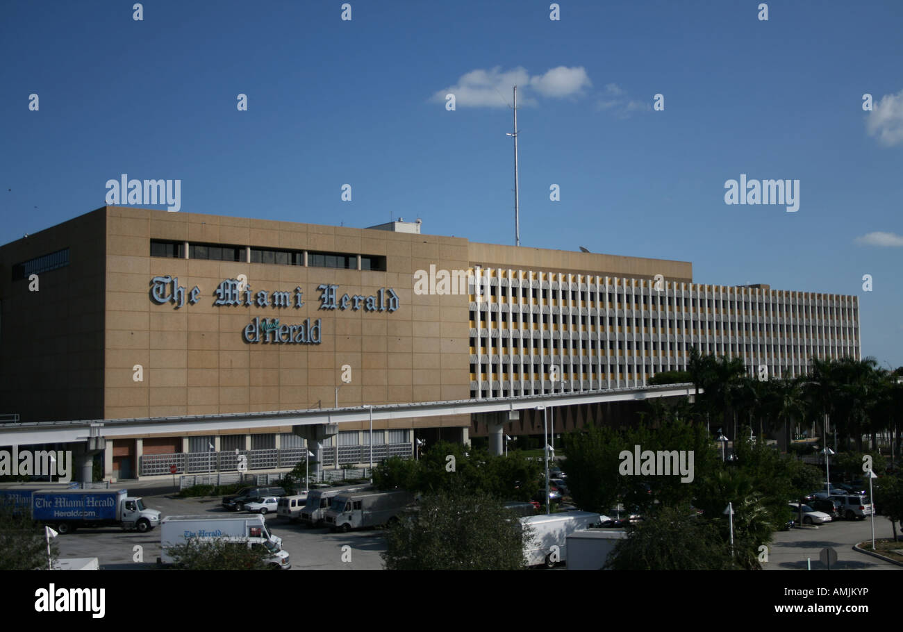 Miami herald building hi-res stock photography and images - Alamy
