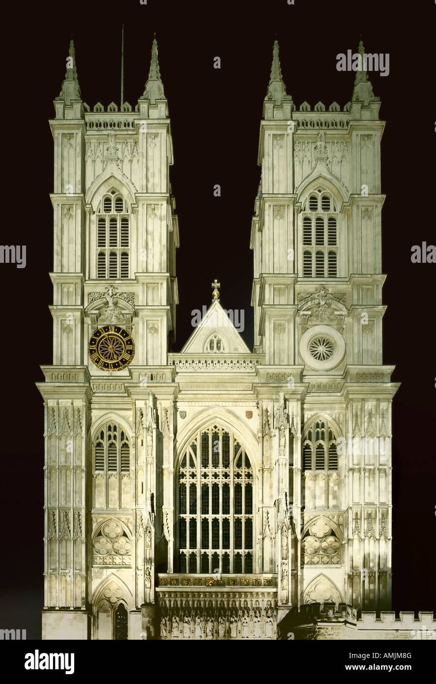 Westminster Abbey At Night