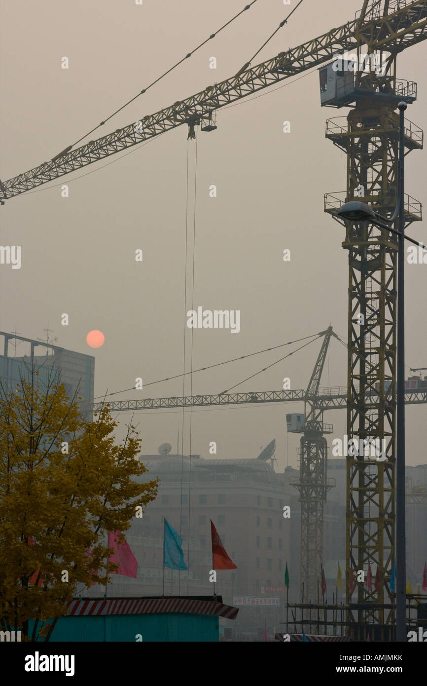 New Building Construction Site Beijing China Stock Photo - Alamy