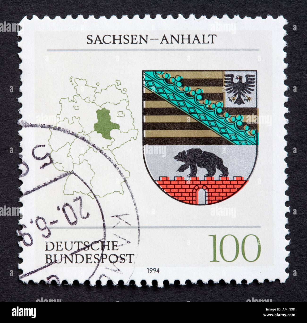 German postage stamp Stock Photo - Alamy