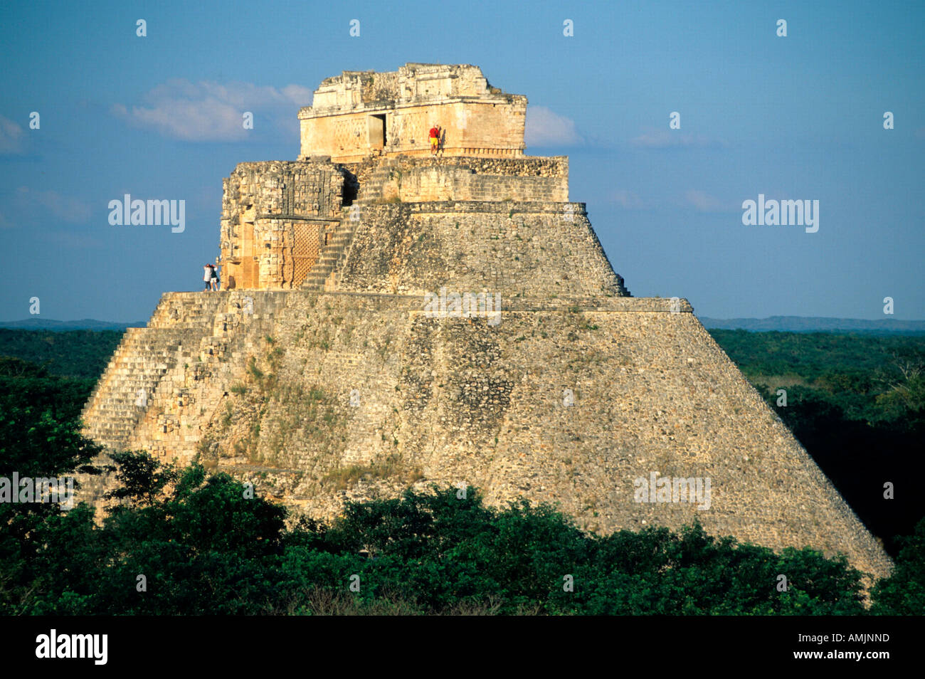 Mexiko, Yucatan, Uxmal im klassischen Maya-Puuc-Stil erbaut, Templo ...