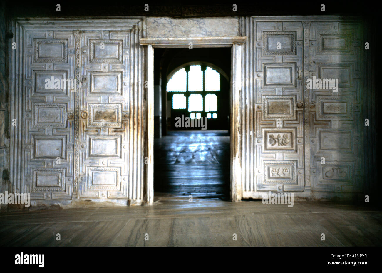 Istanbul Turkey Aya Sofya Marble Gate Stock Photo - Alamy