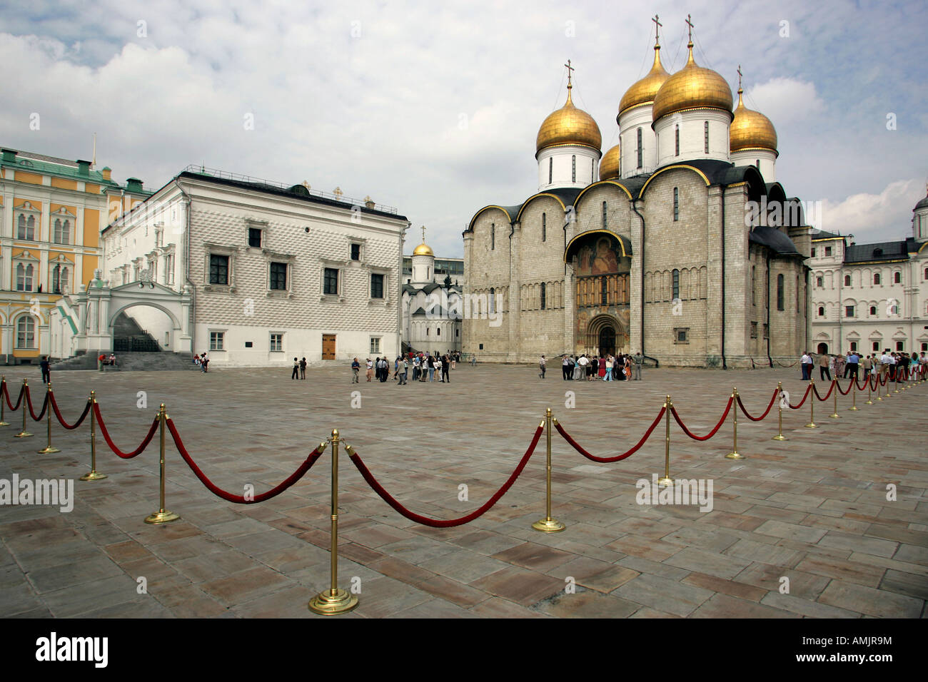 The Cathedral of the Dormition, Moscow, Russia Stock Photo - Alamy