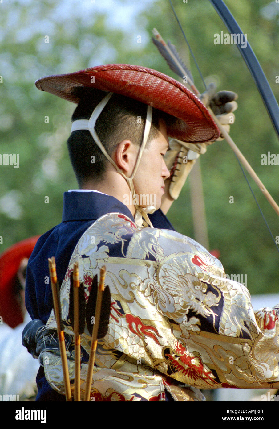Yabusame Archer, Japan in the Park Cultural Festival, Hyde Park, London ...