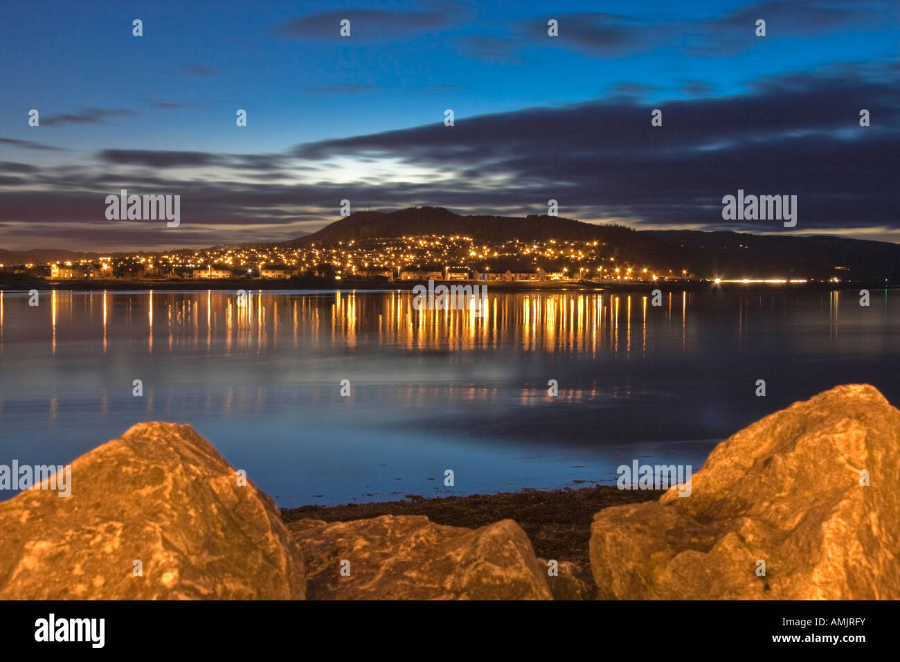 City of inverness at night hi-res stock photography and images - Alamy