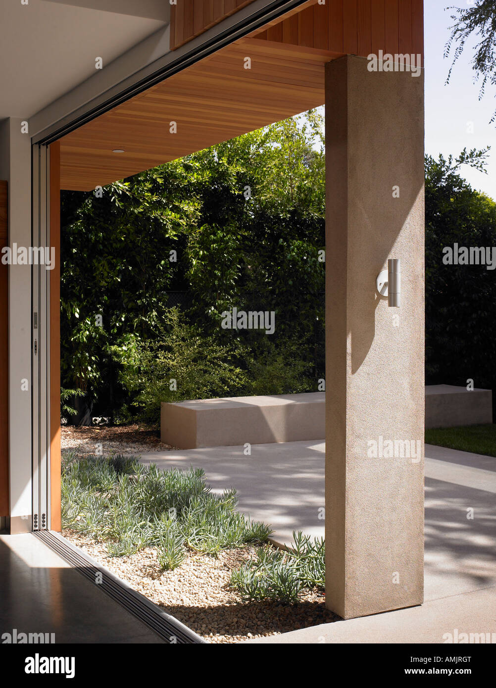 Kaplan Wright House, Los Angeles Architect: Susan Minter Stock Photo ...