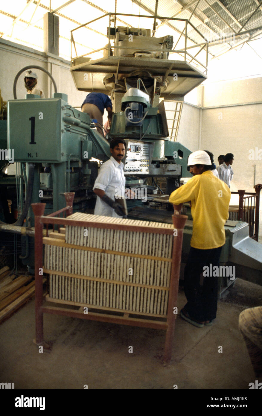 Fujairah UAE Marble Factory Processed Marble Cut Tiles Stock Photo - Alamy