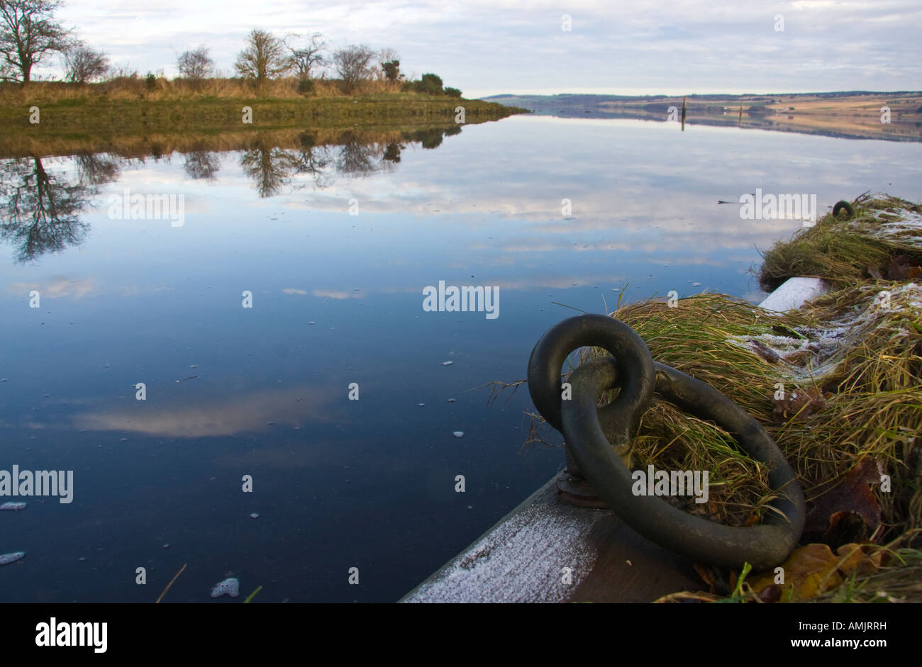 Canal at Dingwall Stock Photo - Alamy