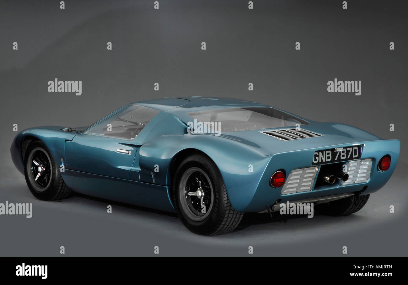Blue Ford Gt40 High Resolution Stock Photography and Images - Alamy
