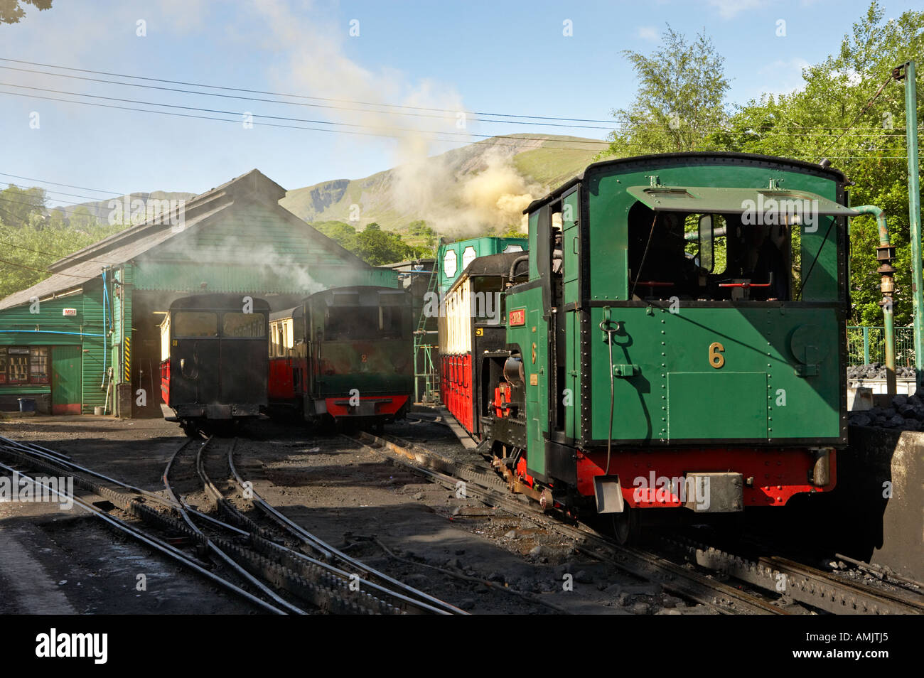 Snowdon railway building hi-res stock photography and images - Alamy