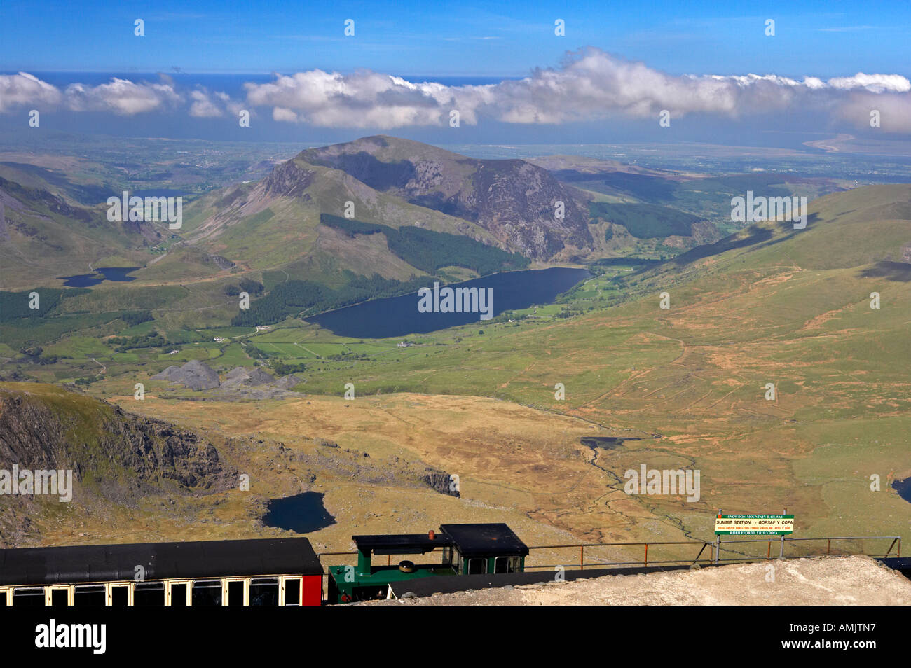 Diesel Engine Snowdon Summit Railway Station Snowdon Mountain Snowdonia ...