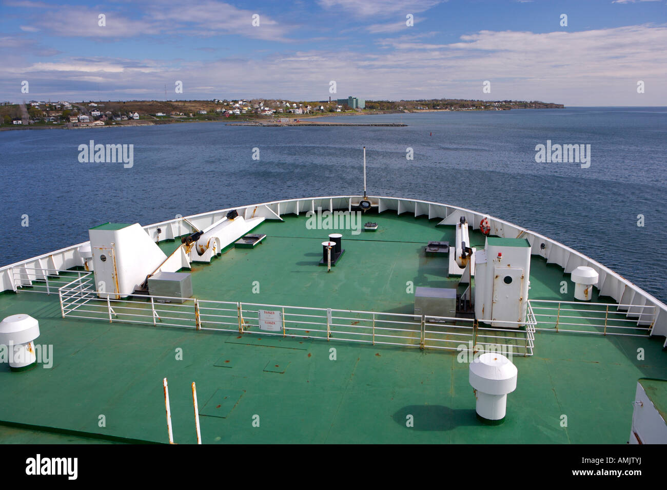 The bow of the marine atlantic ferry hi-res stock photography and ...