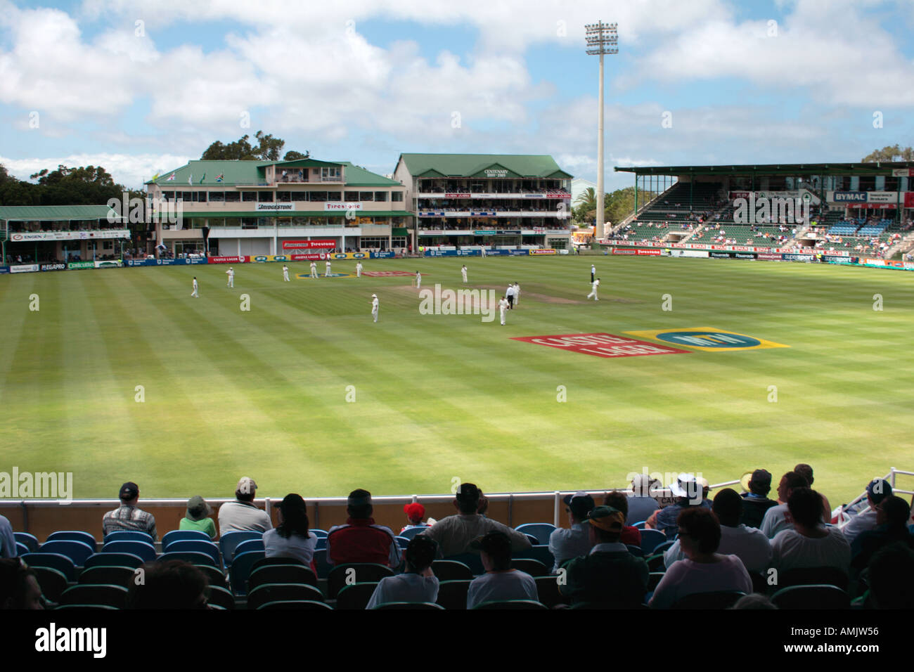 Test match at St George s Cricket Ground South Africa Stock Photo - Alamy