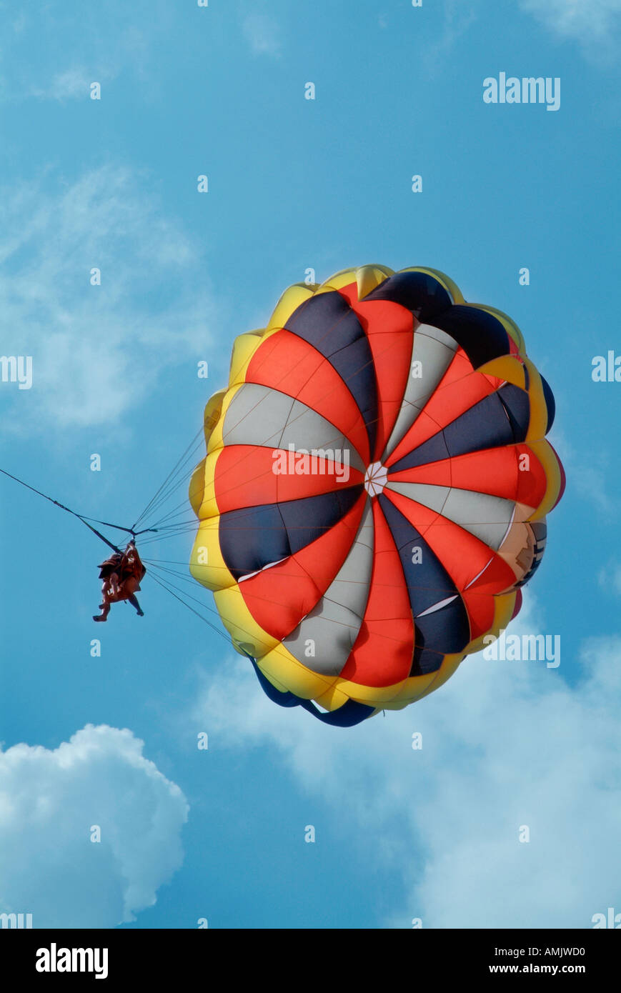 Sunny beach parasail Bulgaria Peoples Republic Narodna Republika ...