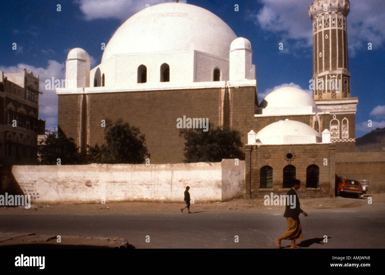Great mosque of sana hi-res stock photography and images - Alamy