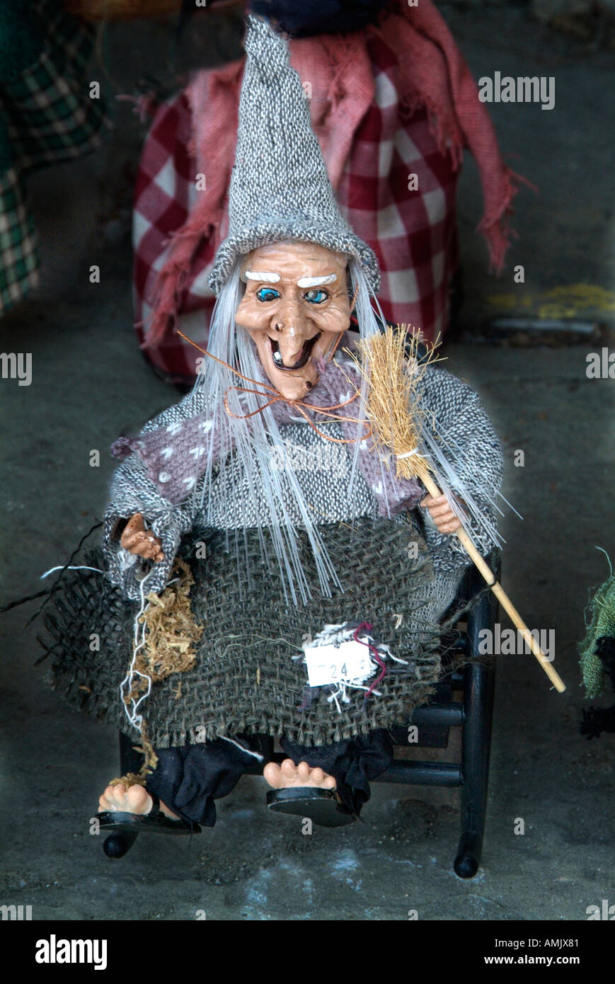 Witch puppet souvenir Bulgaria Peoples Republic Narodna Republika ...