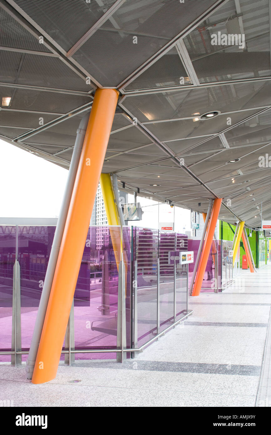 Stratford DLR Station, London Stock Photo - Alamy