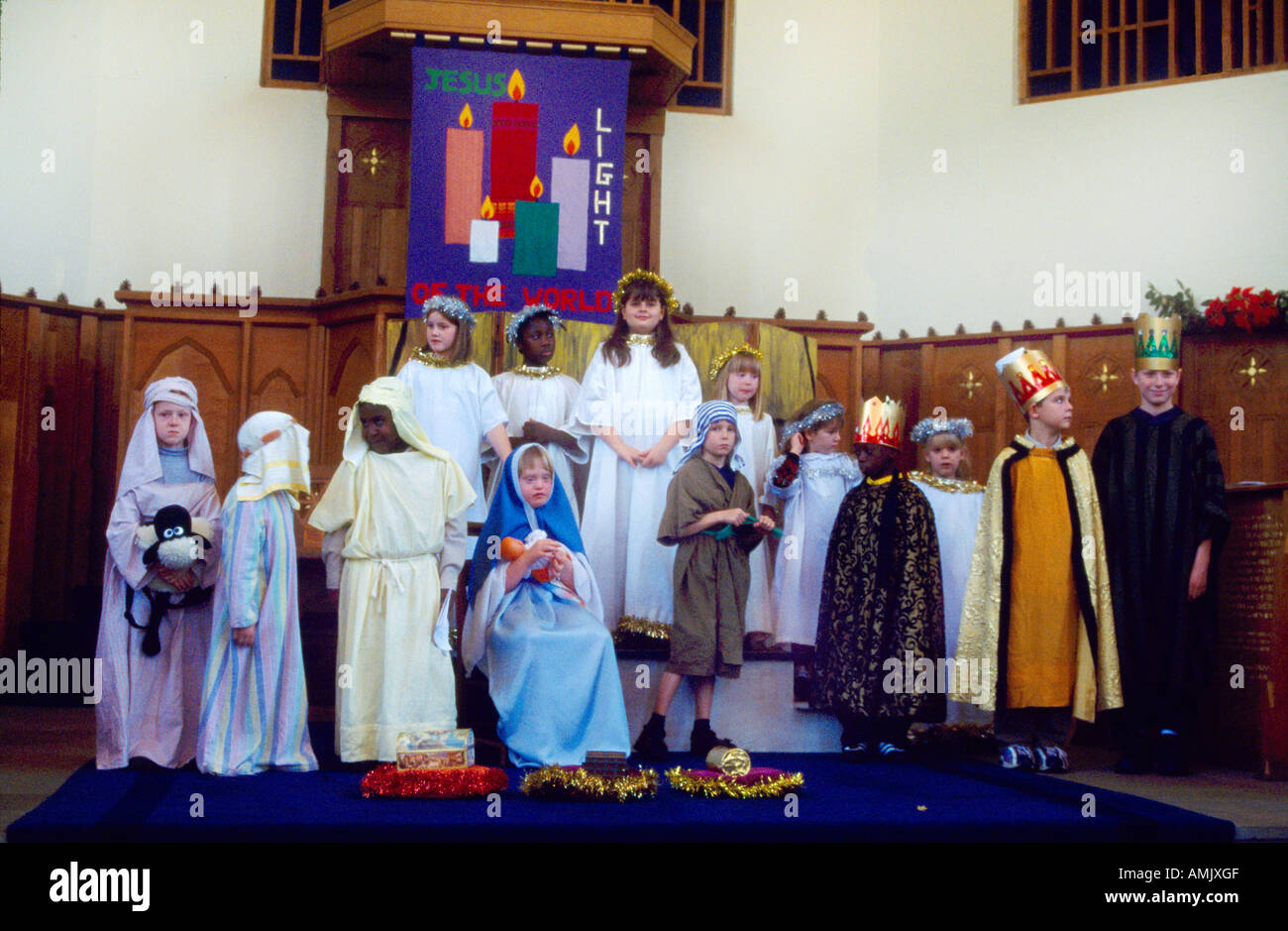 Nativity children hi-res stock photography and images - Alamy