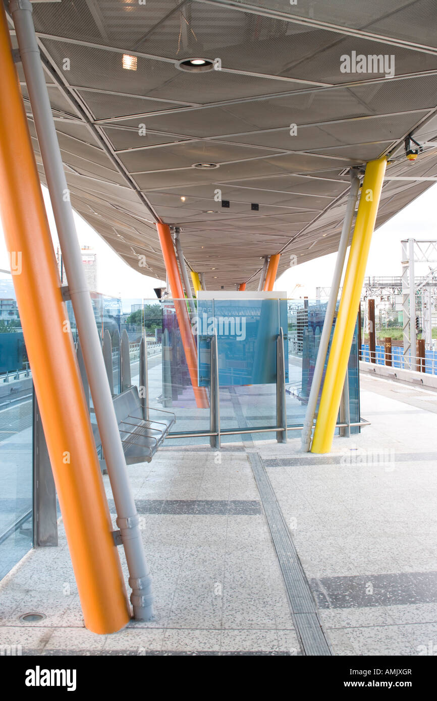 Stratford DLR Station, London Stock Photo - Alamy