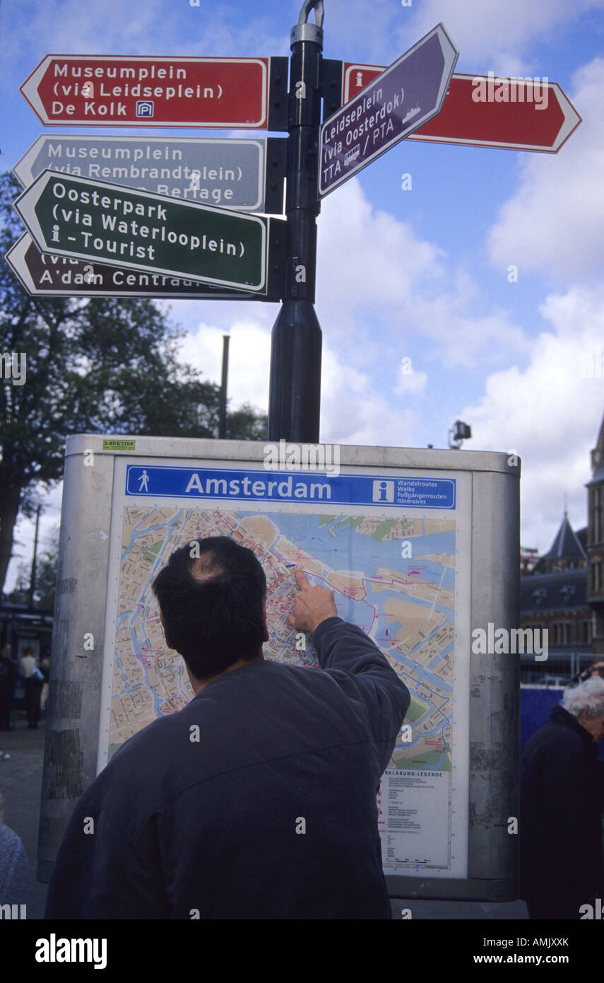Map of north holland hi-res stock photography and images - Alamy