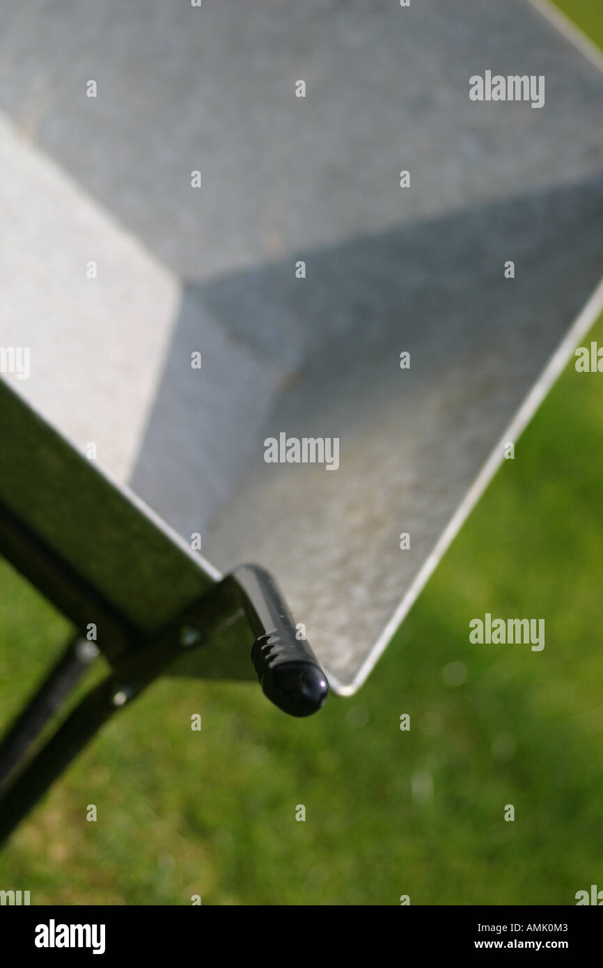 a stock photograph of a wheelbarrow Stock Photo - Alamy